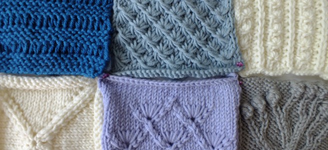 Meine Decke: Besondere Muster | Ines strickt